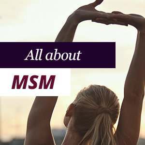 MSM - support against pain, inflammation, and allergy