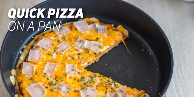 Pizza on a Pan - Healthy and Quick Recipes in the HSN Blog