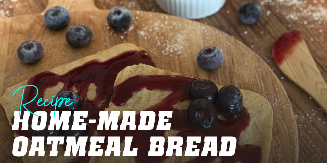 Would you like some delicious Homemade Oatmeal Toasts?