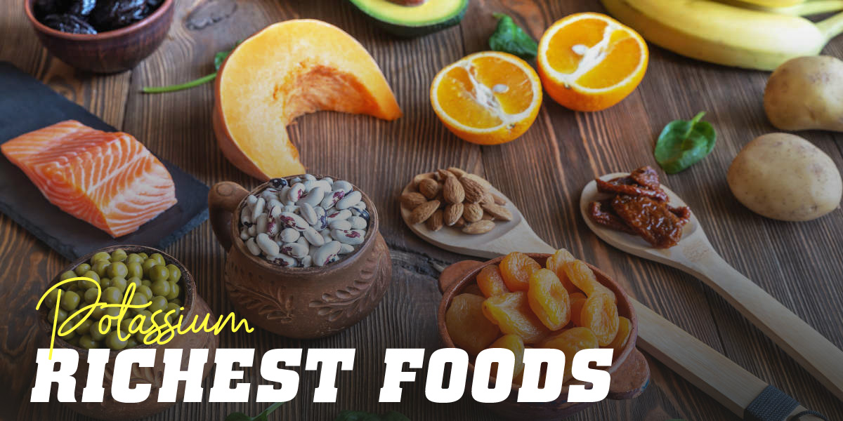 Foods with Potassium: 6 richer than bananas 【HSN Blog】