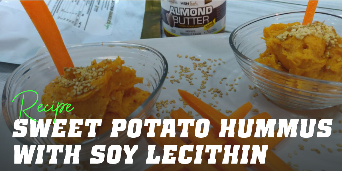 Sweet Potato Hummus with Soy Lecithin: A Delicious Starter