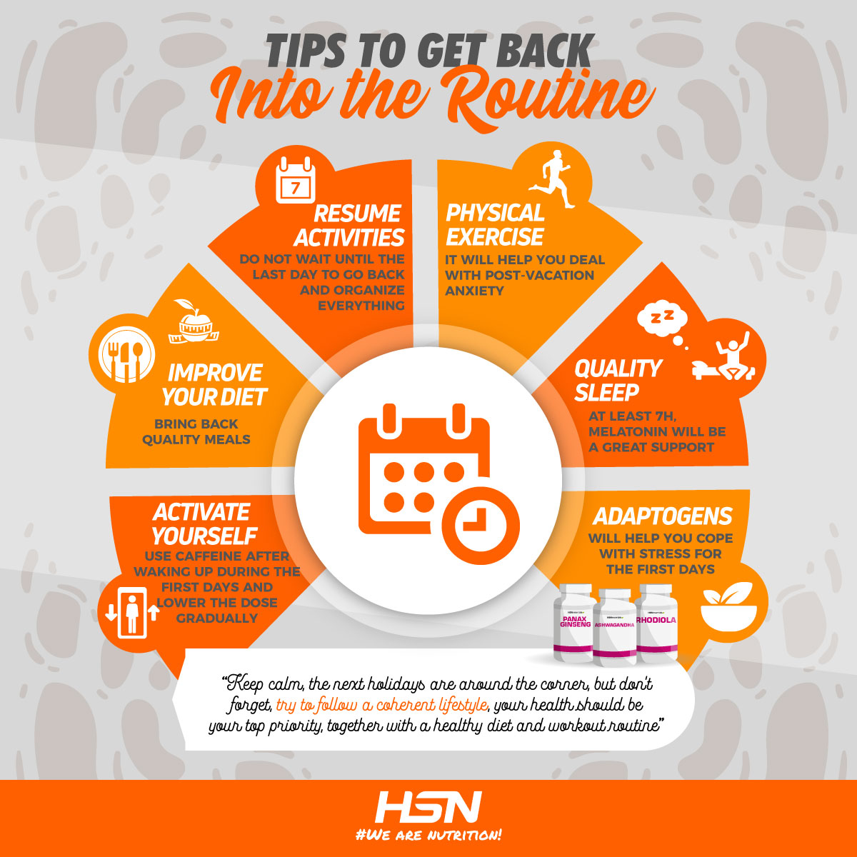 Post Holiday Syndrome - Tips for Combatting It!【HSN Blog】