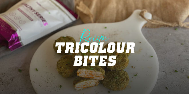 Tricolour Bites with Almond Flour Recipe - Delicious!