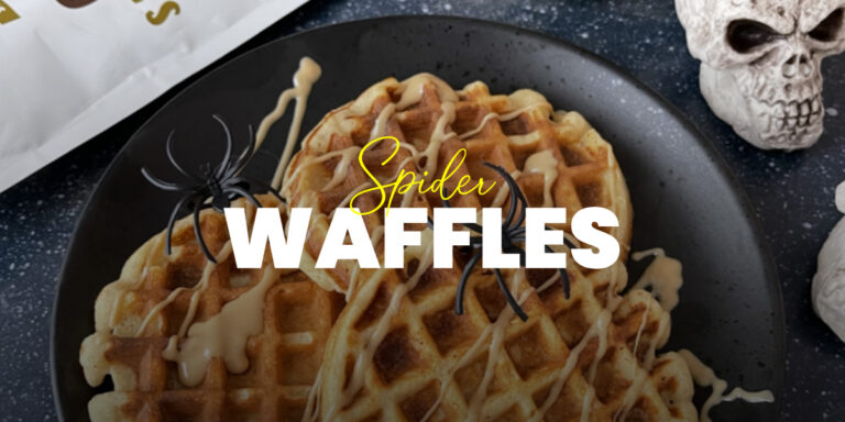 Amazing Spider Waffles for Halloween - HSN