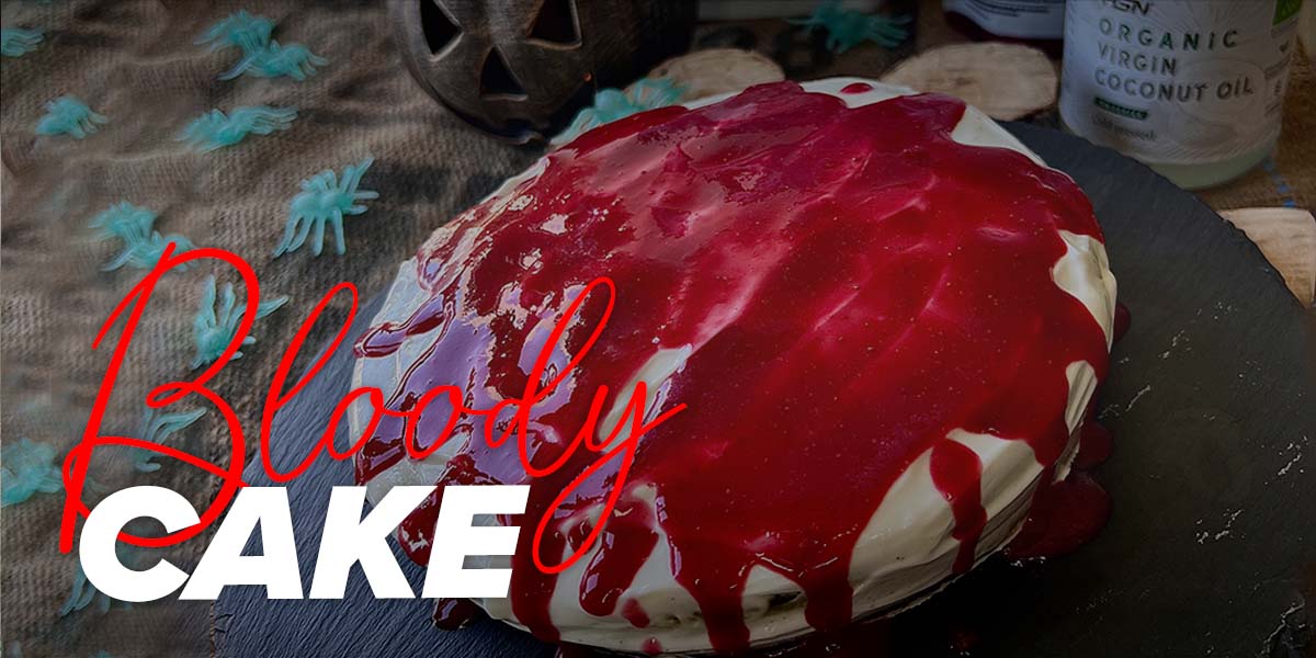 Halloween Bloody Cake (Red Velvet)