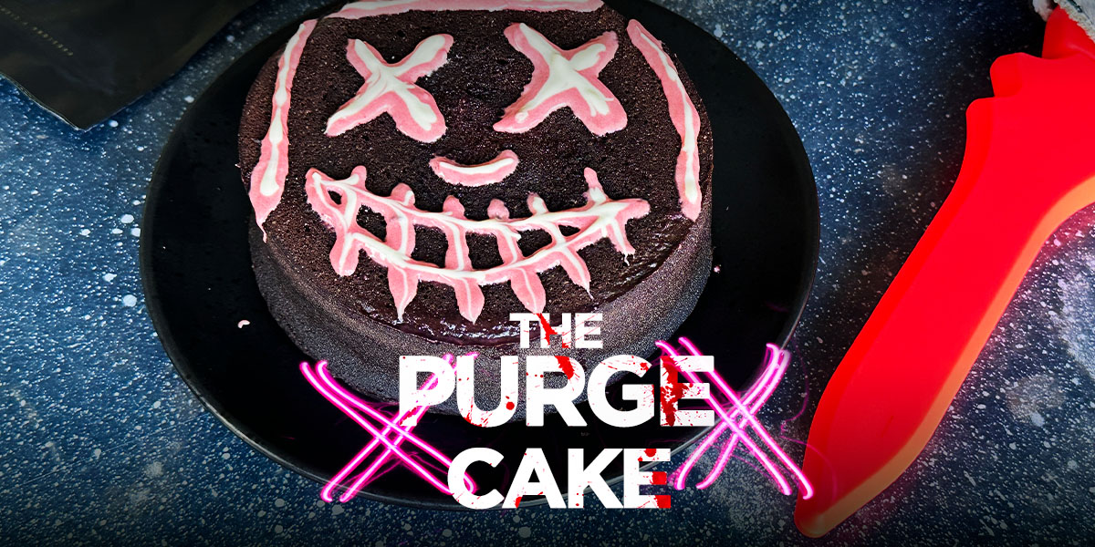 The Purge Cake for Halloween - Terrifically Yummy