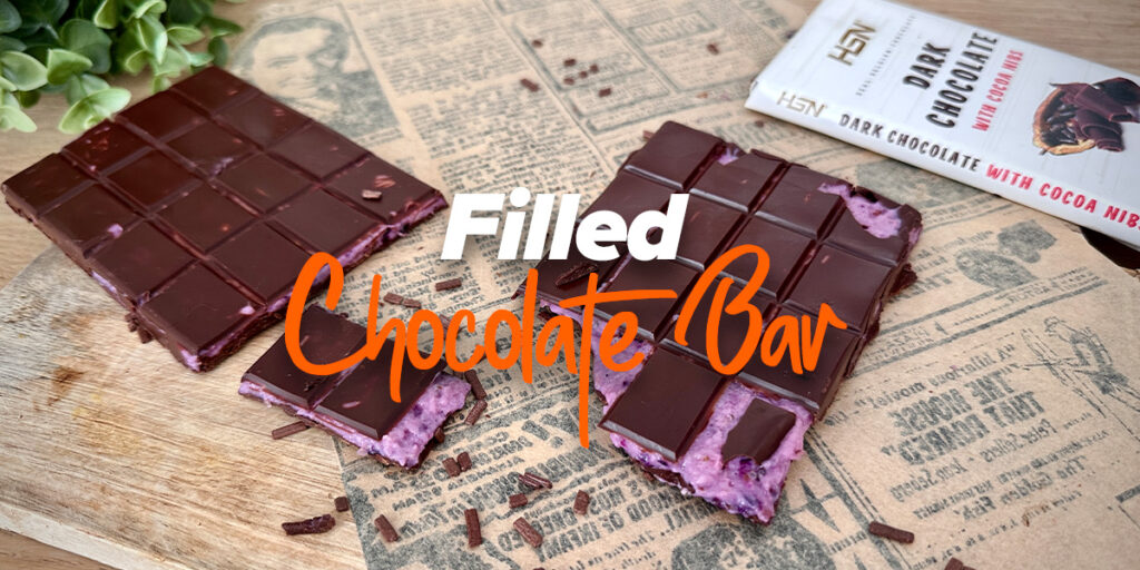 Red Fruit Filled Chocolate Bar - HSN