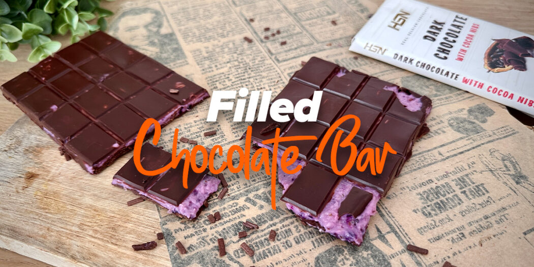 Red Fruit Filled Chocolate Bar - HSN