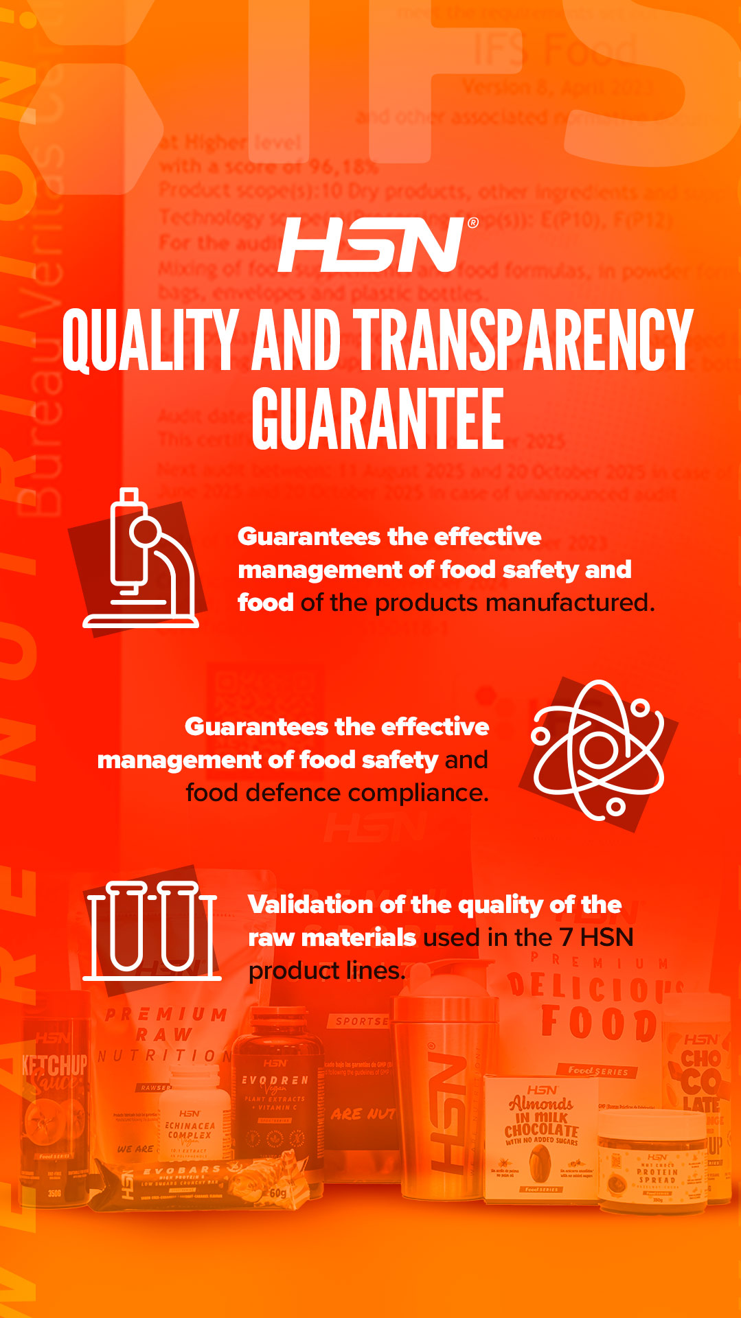 HSN & IFS Food 2024 - Higher Level Certification Renewal