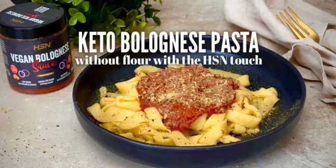 Keto Bolognese Pasta – flour-free | HSN